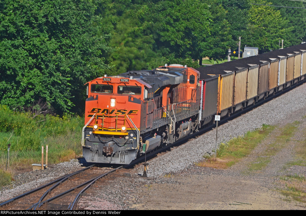BNSF 9296, CP's Tomah Sub.